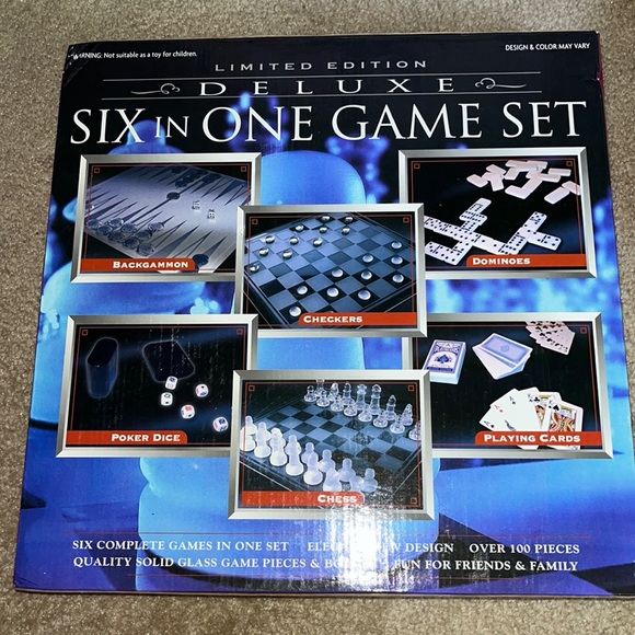 Games | Deluxe Limited Edition Six In One Game Set | Poshmark